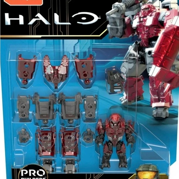 Mega Construx | Toys | Halo Red And Gray Action Figure Playset | Poshmark